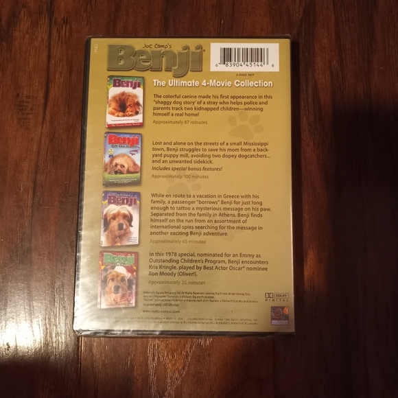 Columbia | Media | Benji Ultimate 4 Movie Collection On Dvd | Poshmark